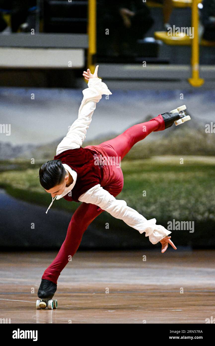 Llorenc ALVAREZ CABALLERO (ESP), during Senior Men Solo Dance Style ...