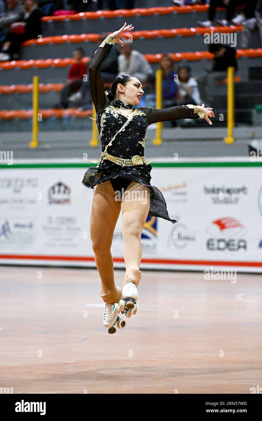 Natalia BALDIZZONE MORALES (ESP), during Senior Ladies Solo Dance Style ...