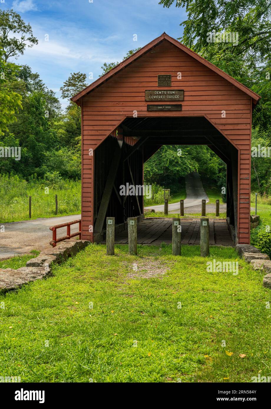 Dents Run Covered Bridge is a historic covered bridge located near ...