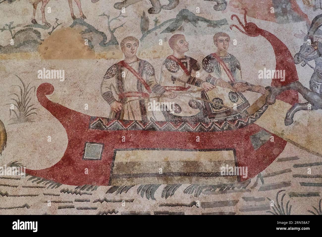 Roman art boat hi-res stock photography and images - Alamy