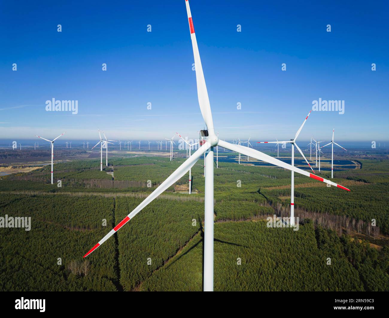 Lusatia wind turbine hi-res stock photography and images - Alamy