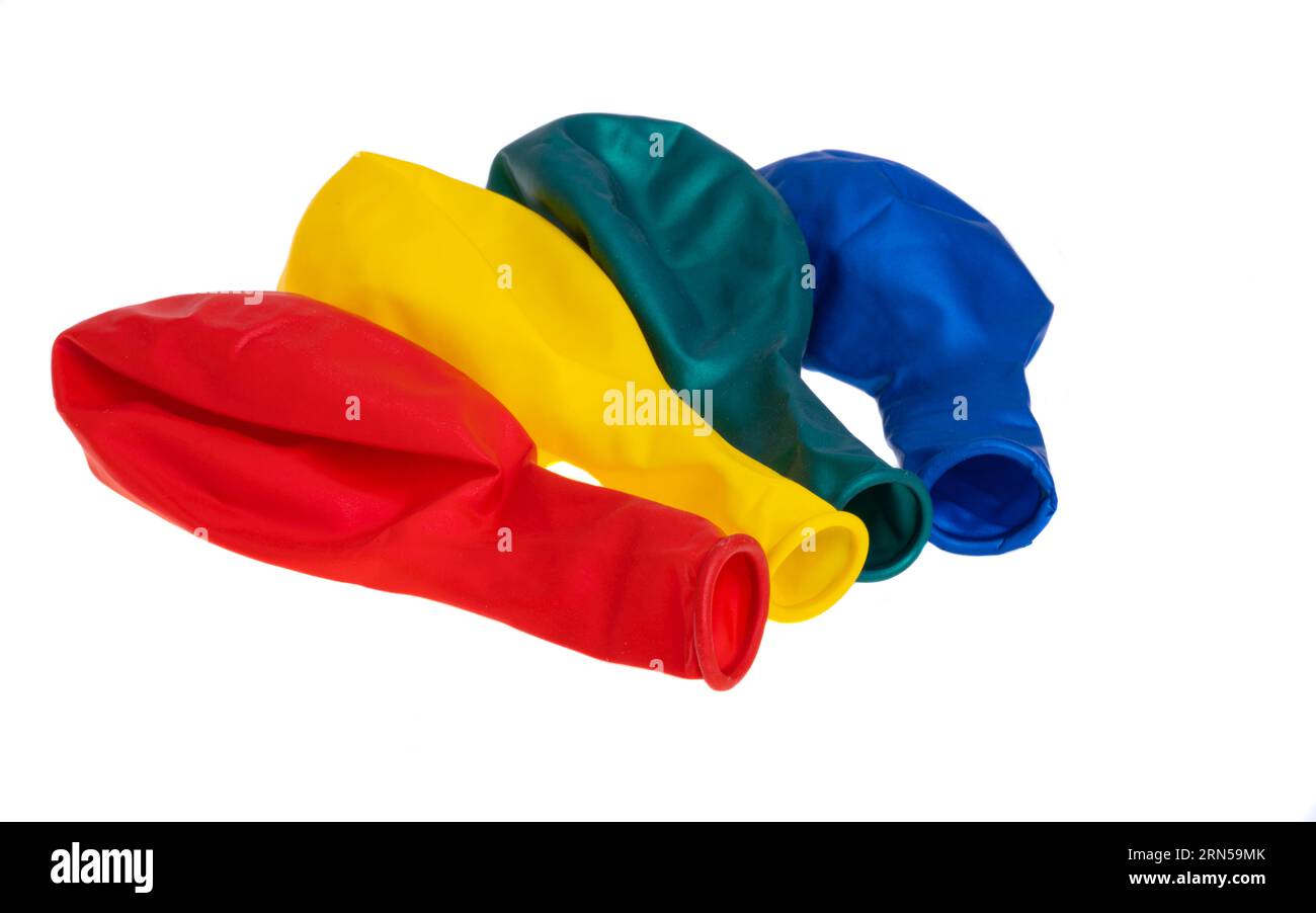 balloons isolated on white background Stock Photo - Alamy