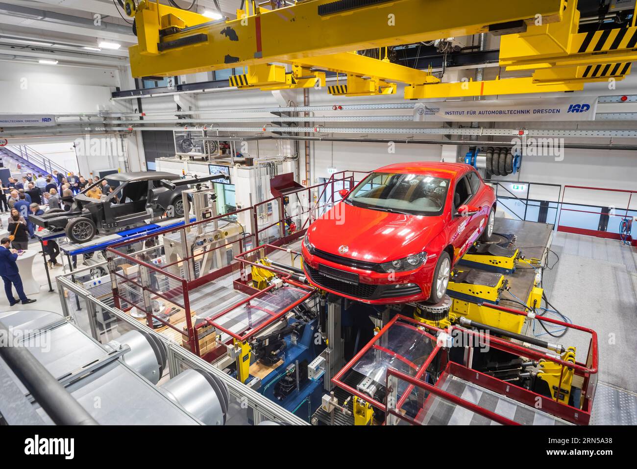 Vehicle Technical Test Centre Stock Photo - Alamy