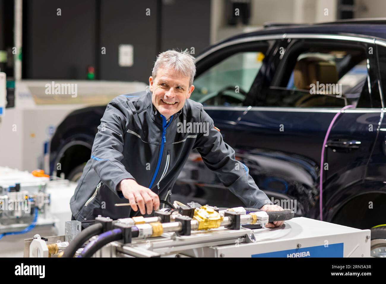 Vehicle Technical Test Centre Stock Photo - Alamy