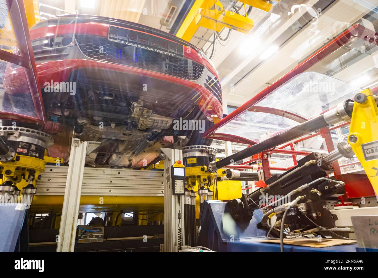 Vehicle Technical Test Centre Stock Photo - Alamy