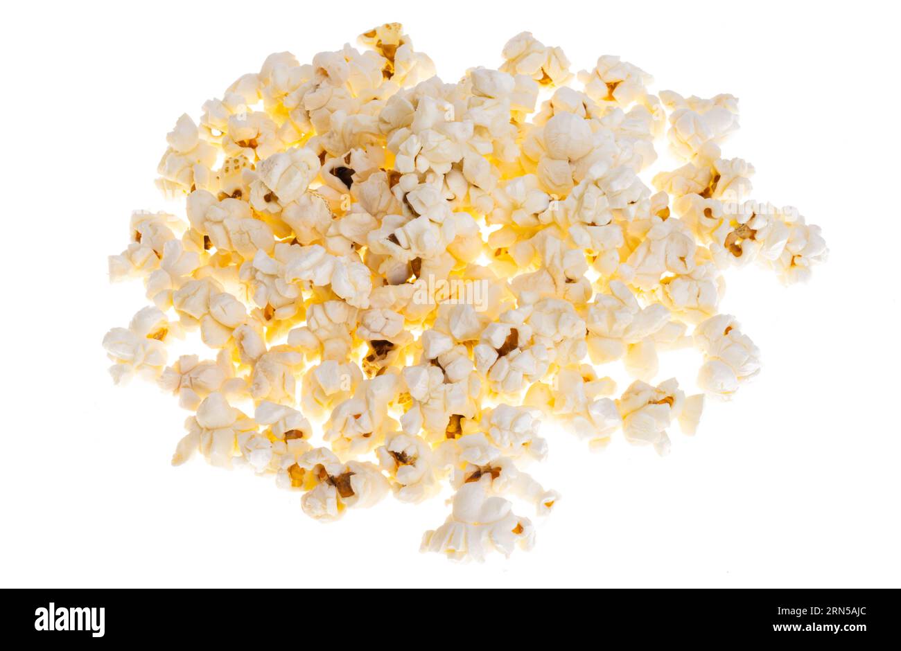 popcorn isolated on white background Stock Photo - Alamy