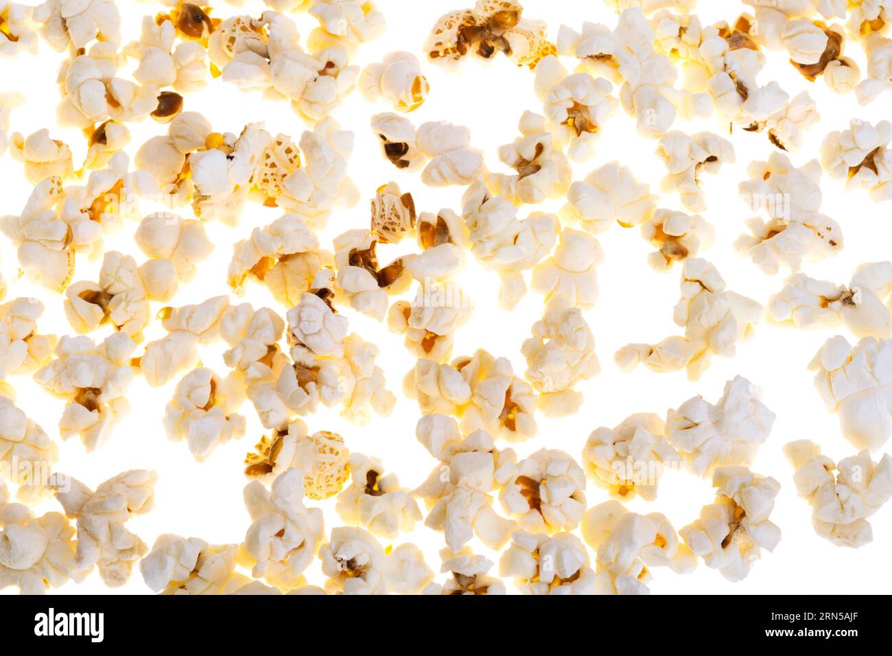 popcorn isolated on white background Stock Photo - Alamy