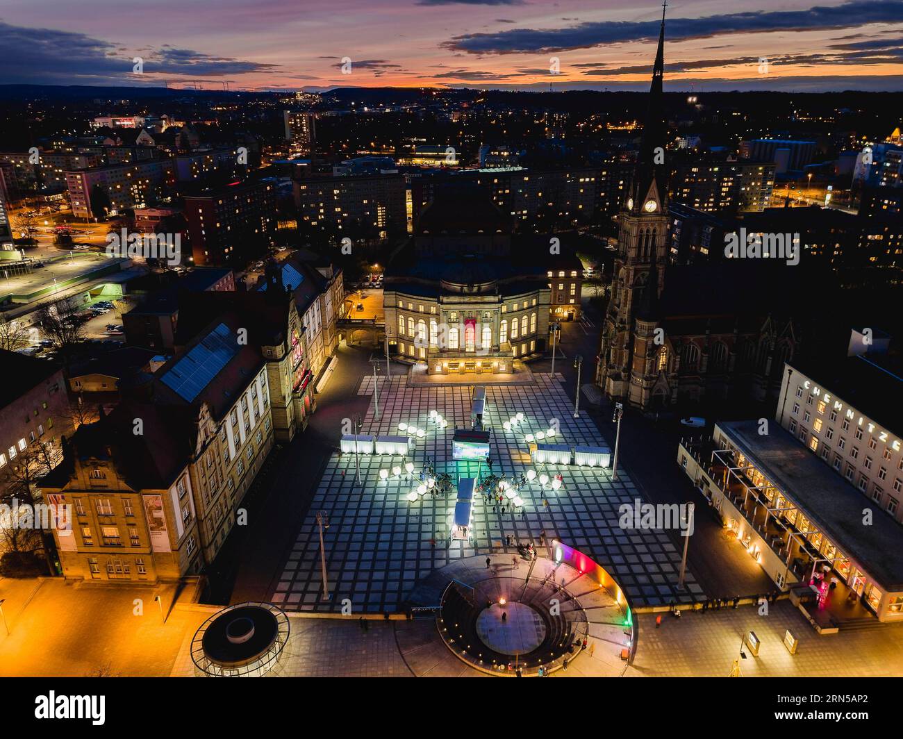 Chemnitz aerial hi-res stock photography and images - Alamy