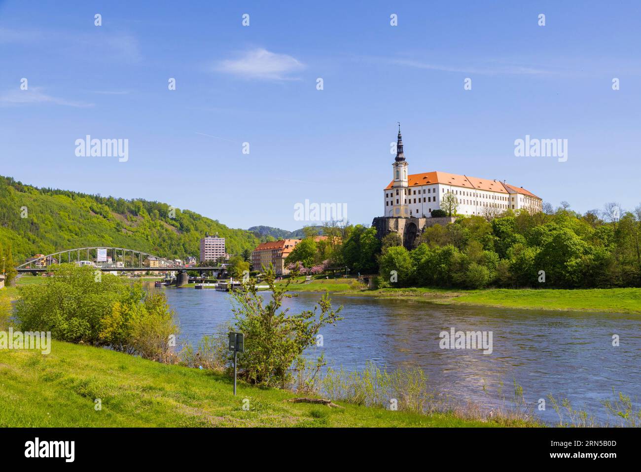 Decin castle hi-res stock photography and images - Alamy