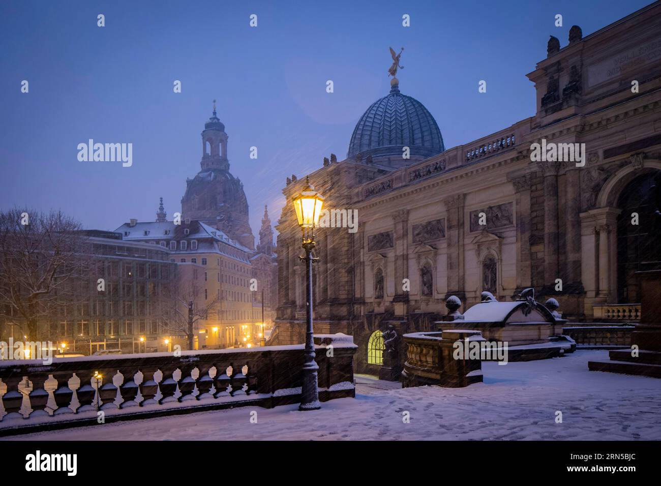 Winter in Dresden Stock Photo - Alamy