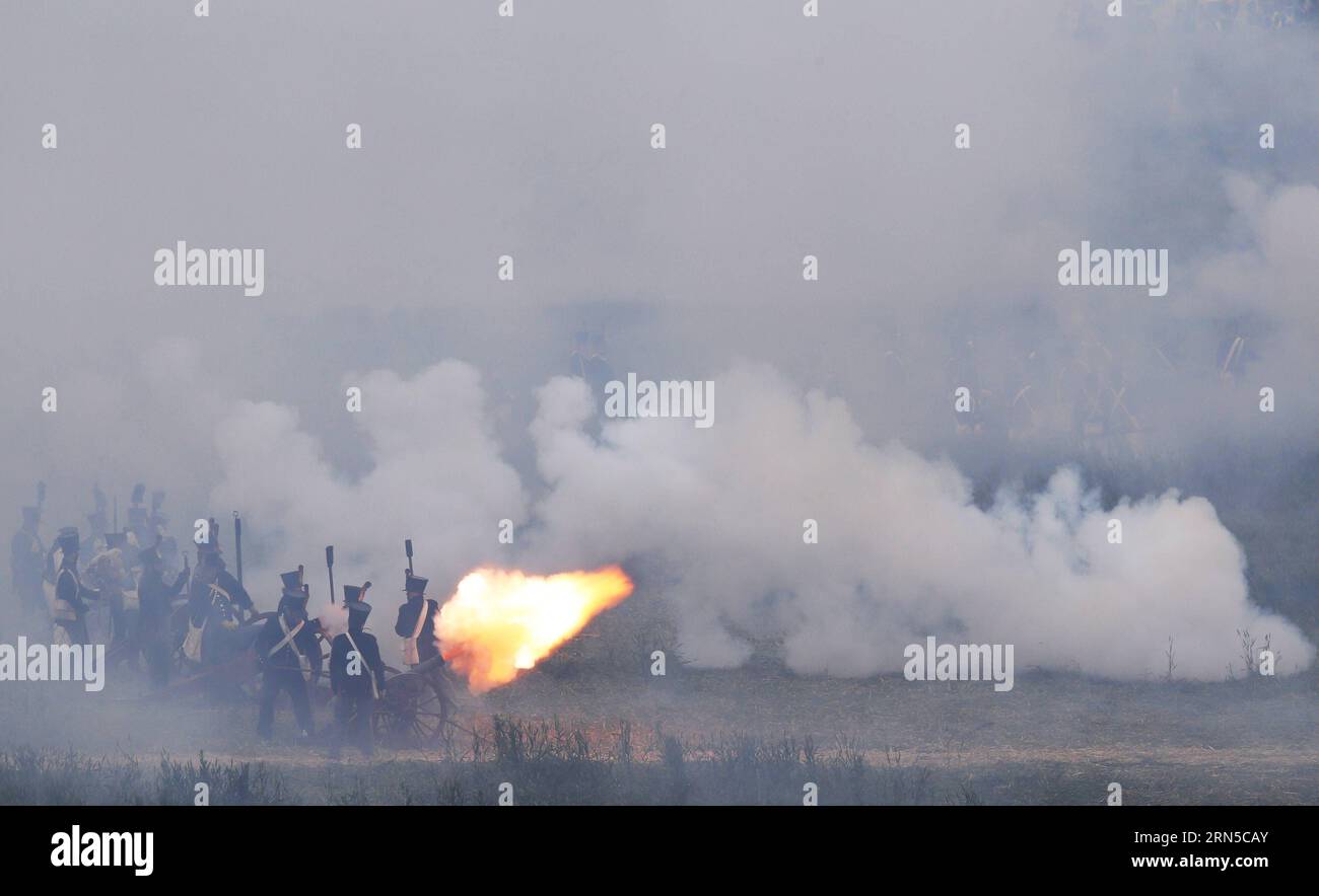 Battle of waterloo cannon hi-res stock photography and images - Alamy