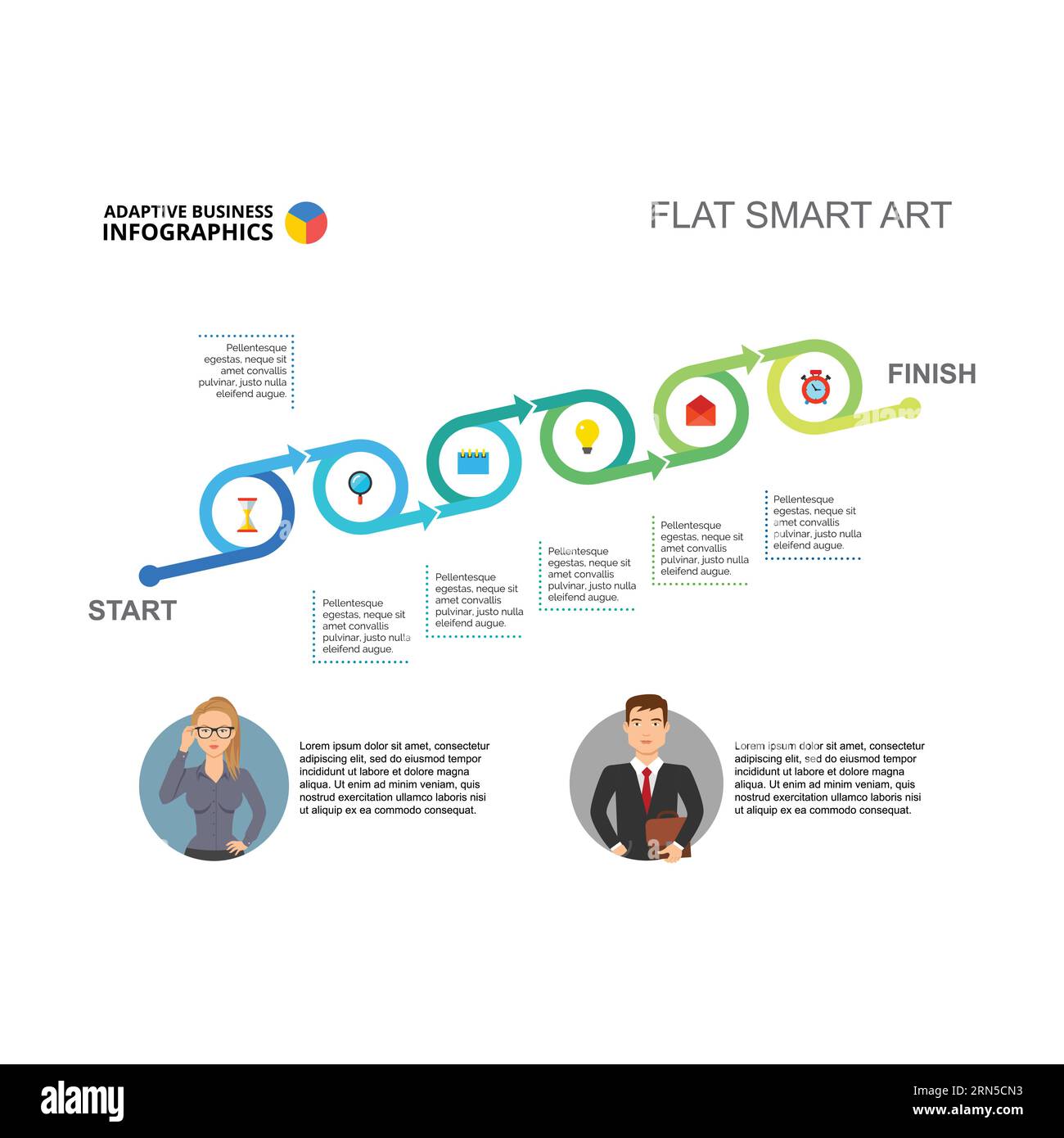 Business production steps scheme vector illustration Stock Vector Image ...