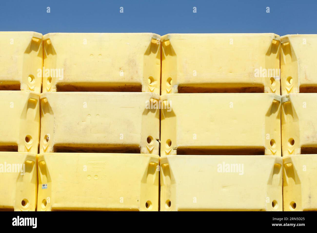 Plastic crates sculpture hi-res stock photography and images - Alamy