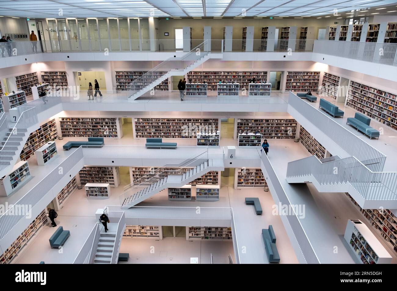 State Library Stuttgart Stock Photo - Alamy