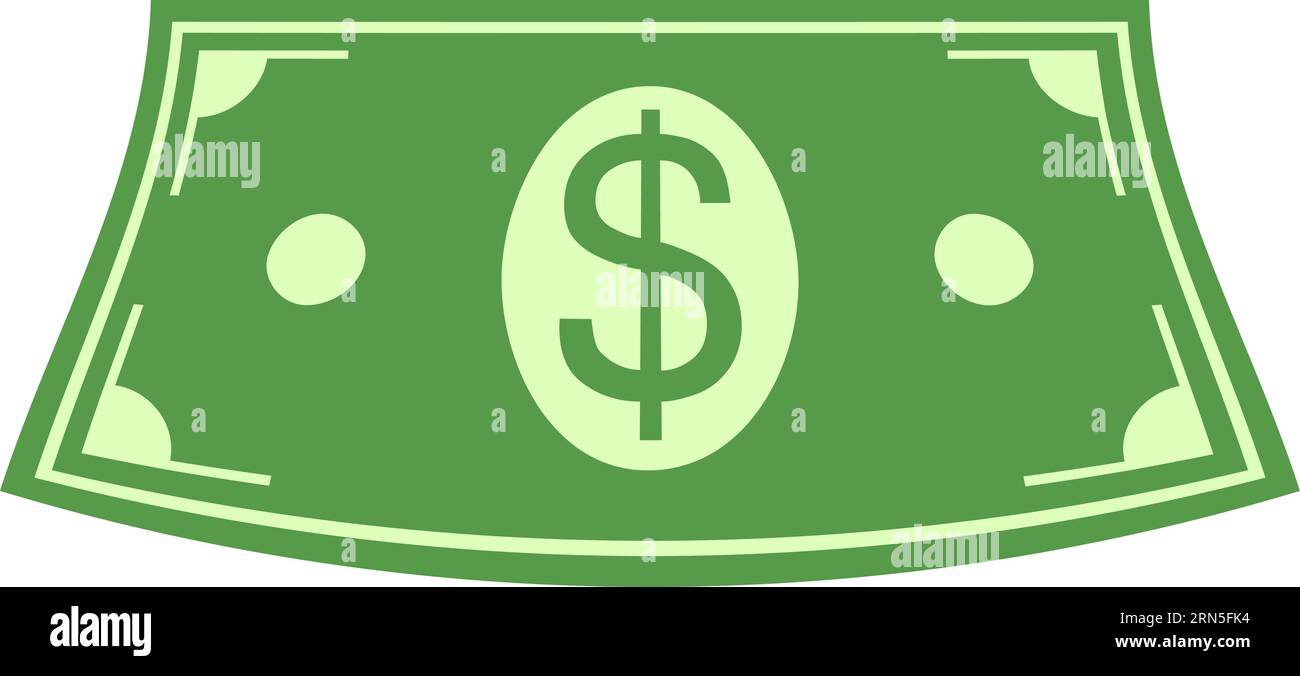 Dollar money bill banknotes prosperity success sign curved banknote ...