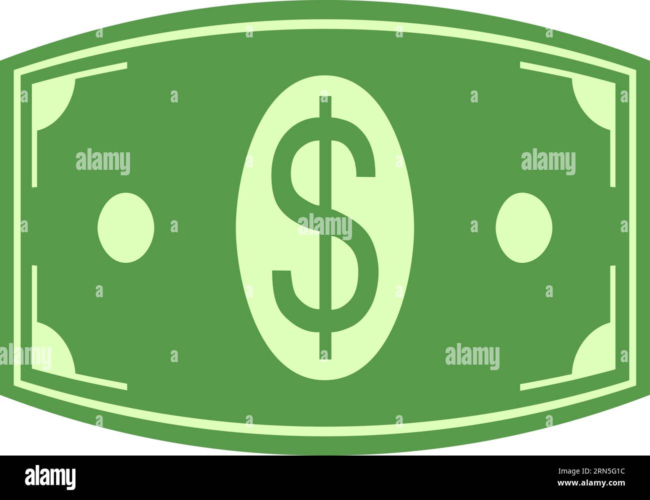 Dollar money bill banknotes prosperity success curved sign currency ...