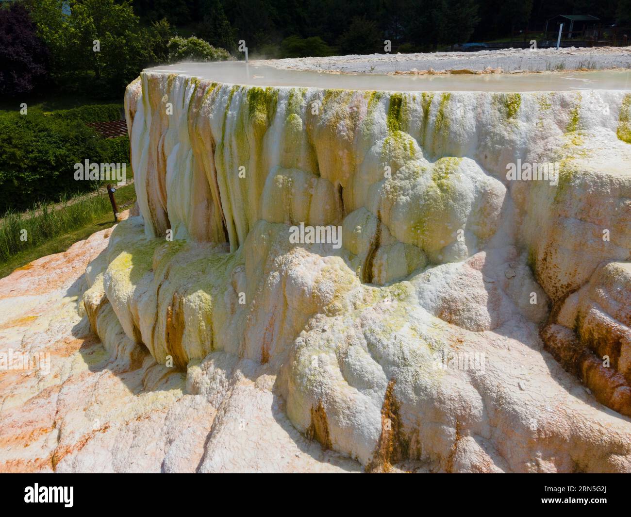 Lime tufa terrace hi-res stock photography and images - Alamy