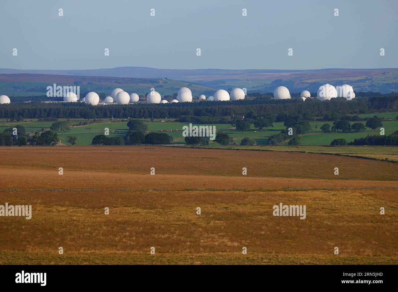 RAF Menwith Hill Listening Station near Harrogate, North Yorkshire ...