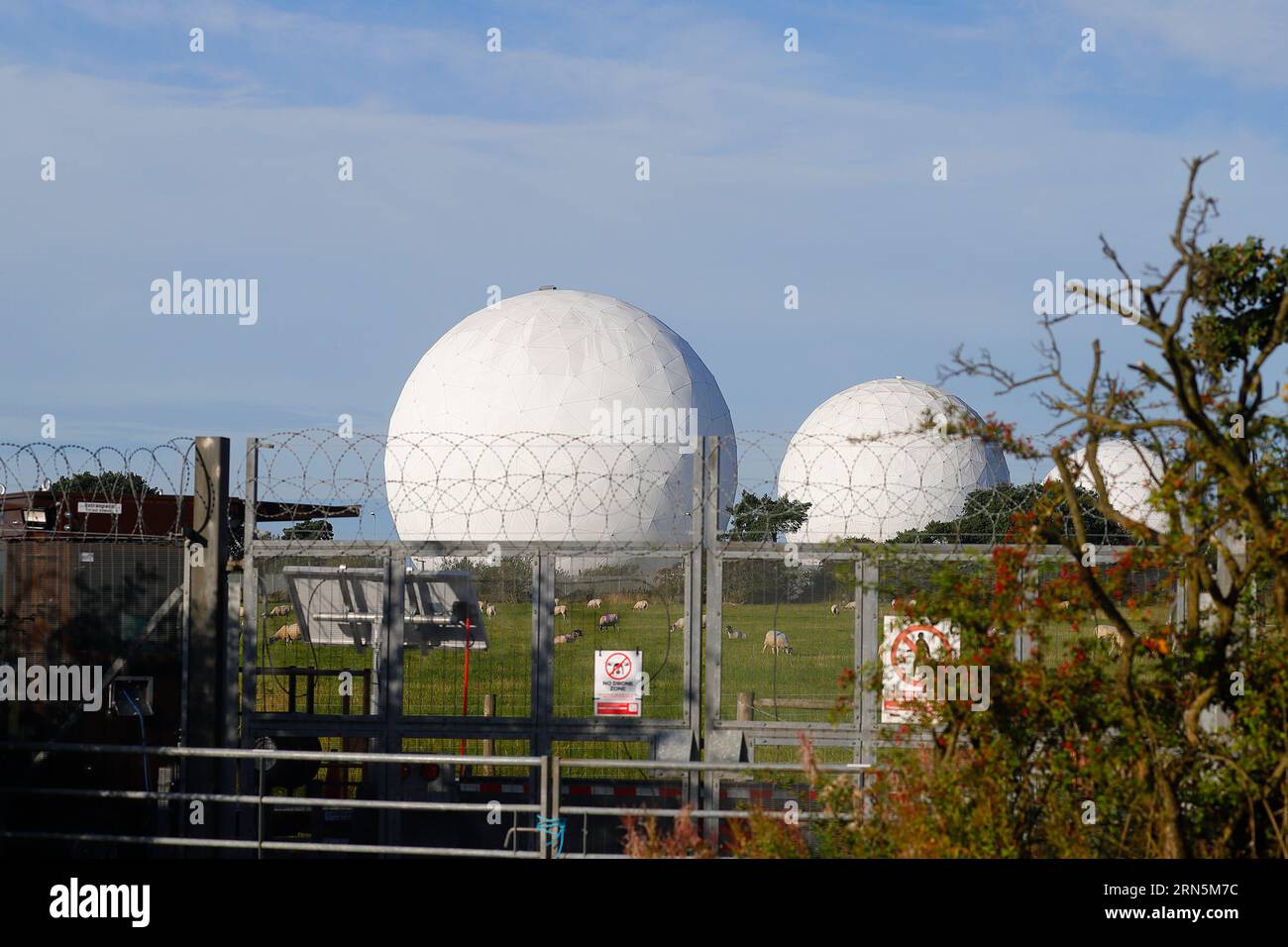 RAF Menwith Hill Listening Station near Harrogate, North Yorkshire ...