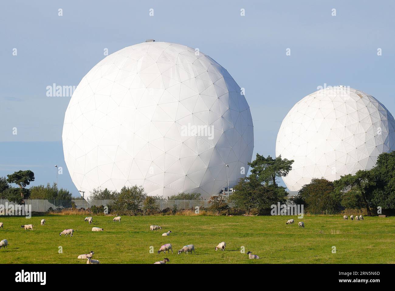 RAF Menwith Hill Listening Station near Harrogate, North Yorkshire ...