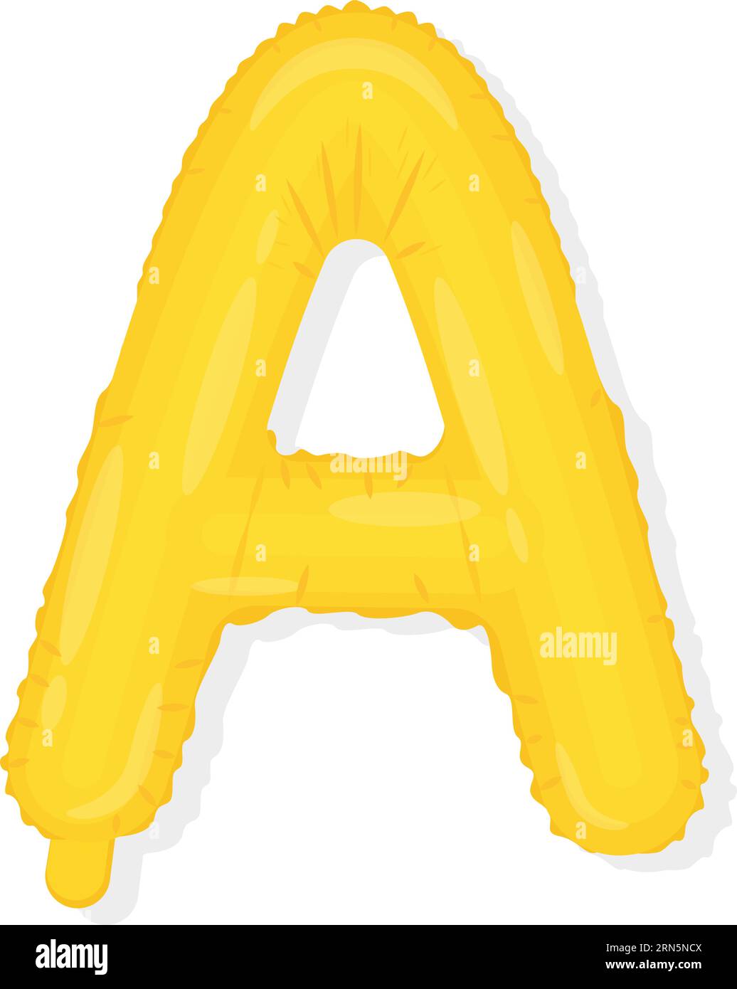 Isolated colored letter a typography Vector Stock Vector Image & Art ...