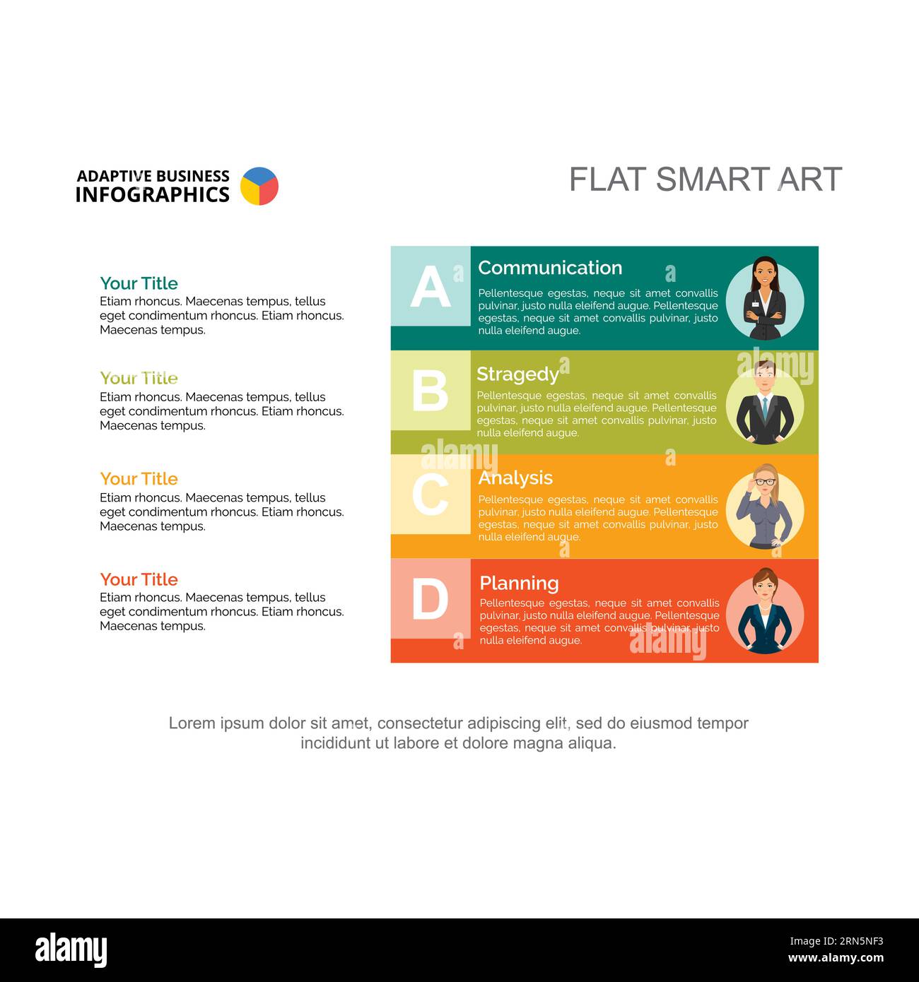 Business project development steps scheme vector illustration Stock ...