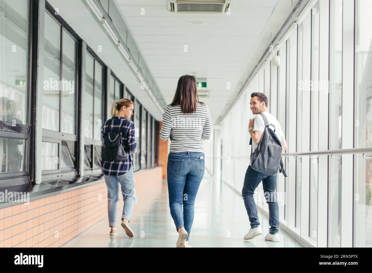 College students hall Stock Photo - Alamy