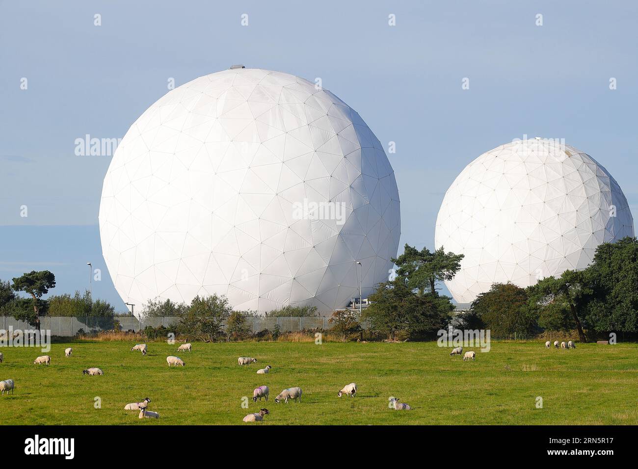 RAF Menwith Hill Listening Station near Harrogate, North Yorkshire ...