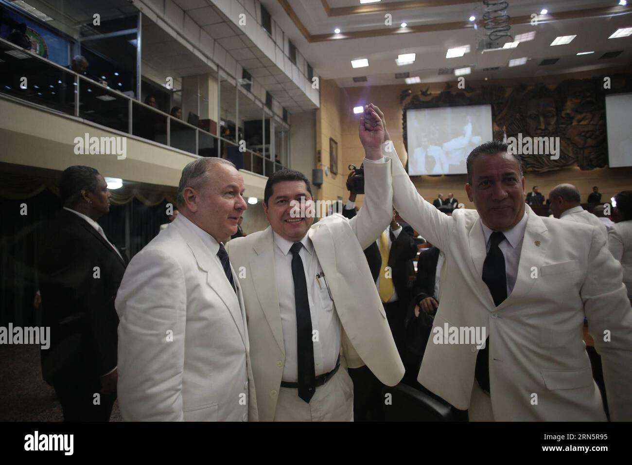 PANAMA CITY, New President of Panama s National Assembly Ruben de Leon ...