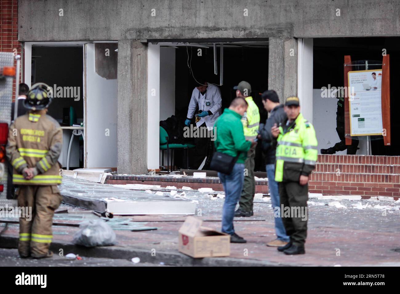 Colombia explosion hi-res stock photography and images - Alamy