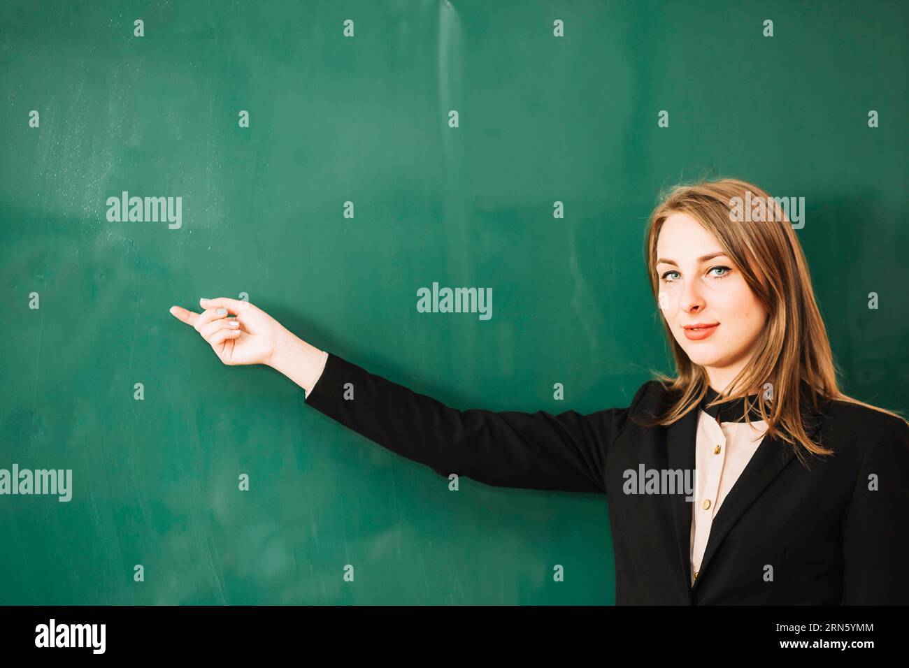 Teacher looking camera Stock Photo - Alamy Teacher looking camera Stock Photo - Alamy
