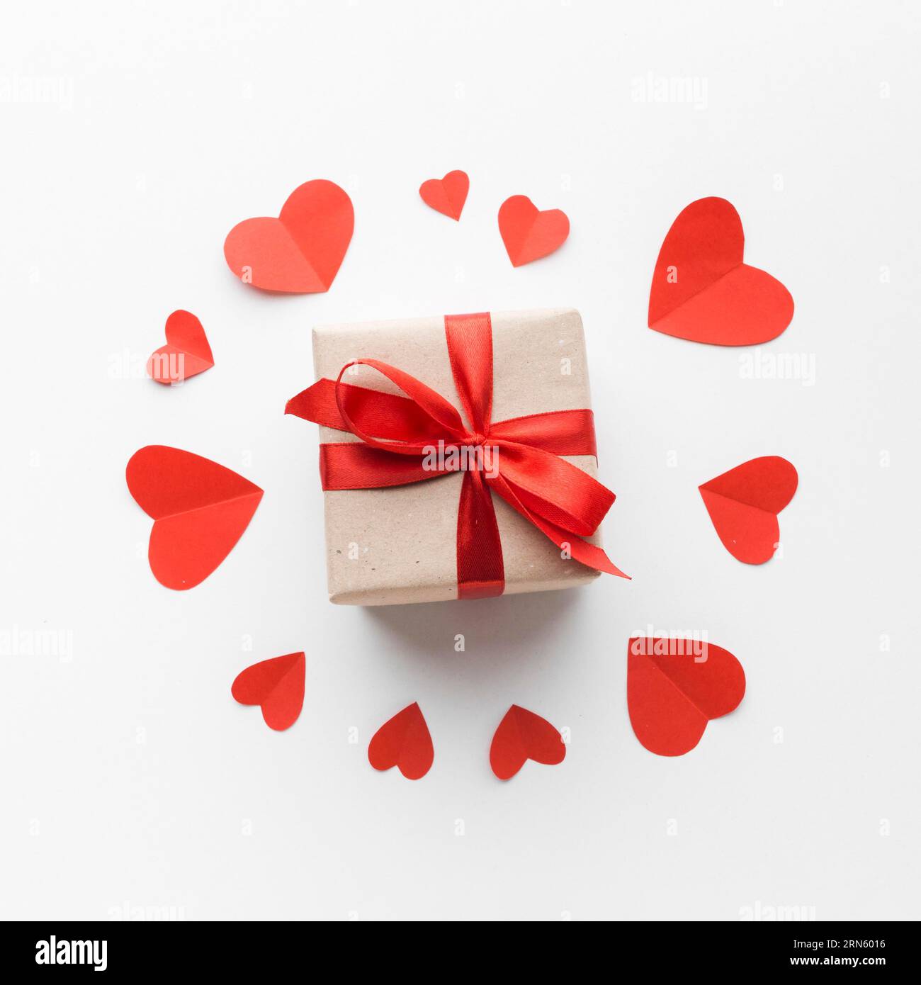 Present with hearts hi-res stock photography and images - Alamy