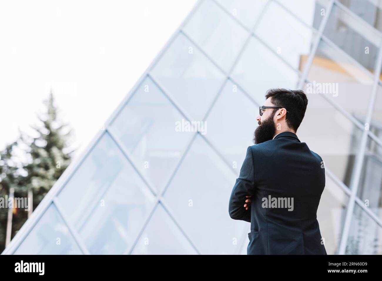Front view ceo standing hi-res stock photography and images - Alamy