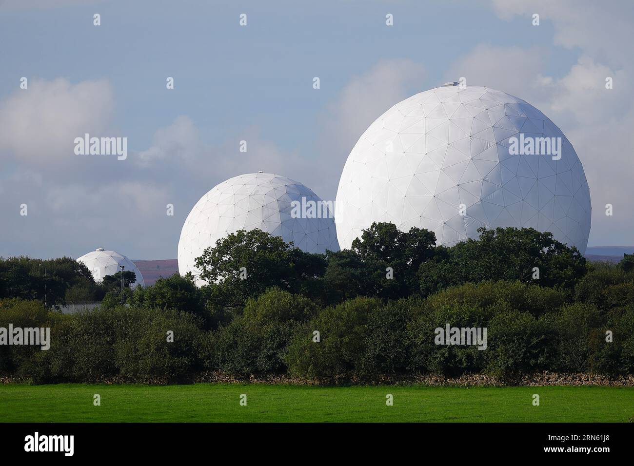 RAF Menwith Hill Listening Station near Harrogate, North Yorkshire ...