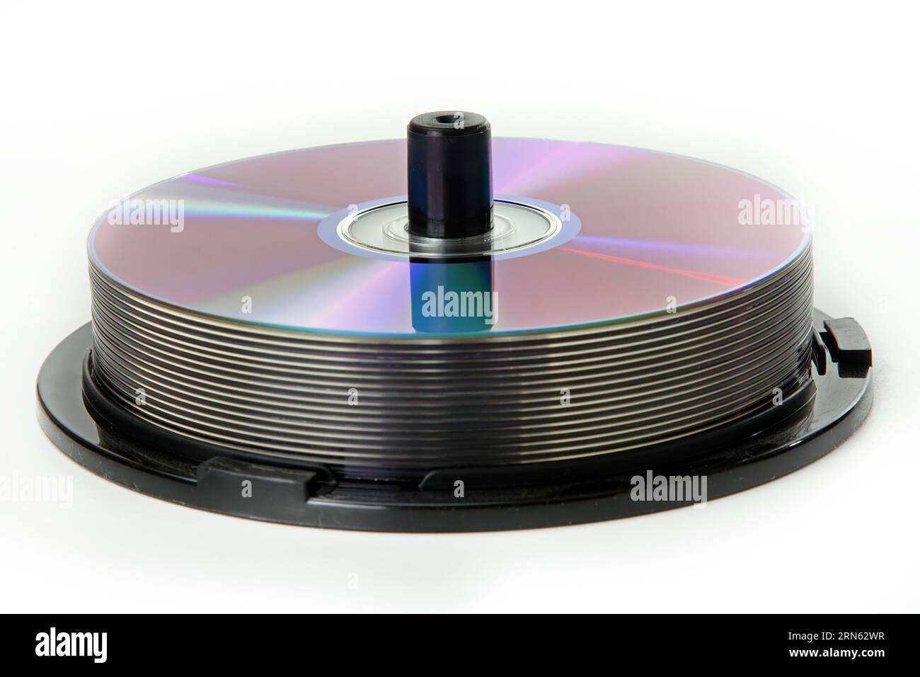 The stack of CD cases Stock Photo - Alamy