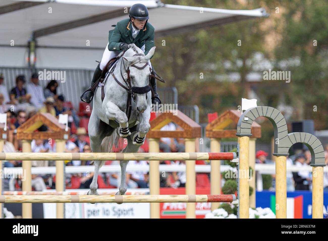 Shane sweetnam of ireland riding james kann cruz hi-res stock ...