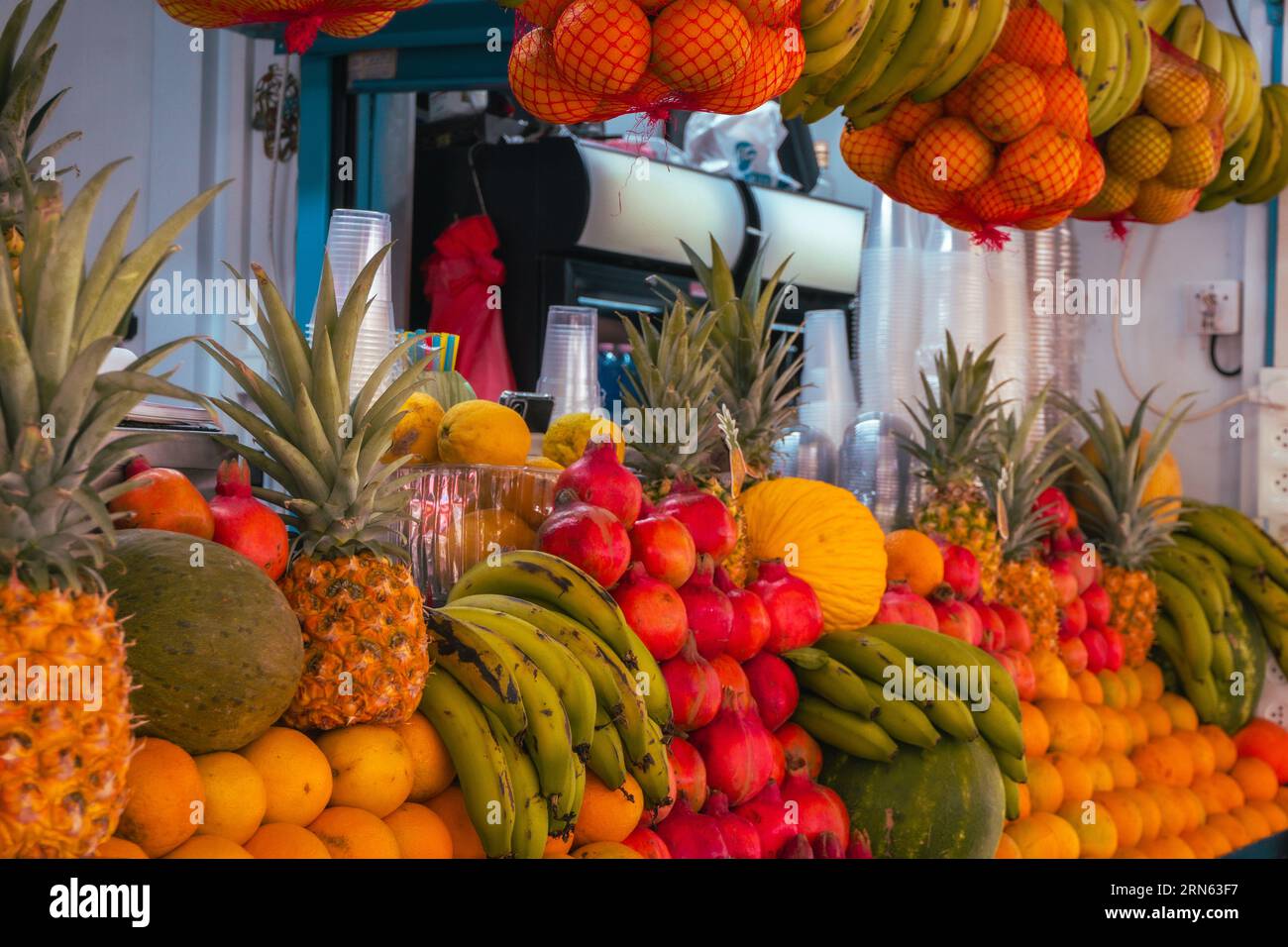 Smoothie store hi-res stock photography and images - Alamy