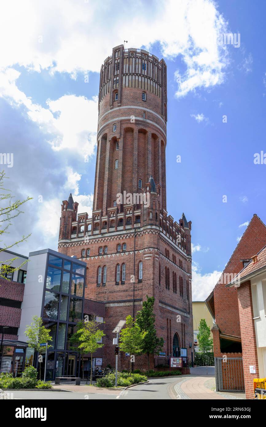 Old brick water tower hi-res stock photography and images - Alamy