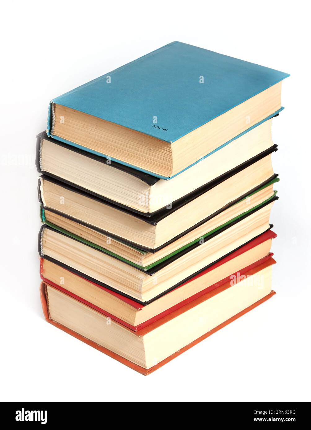 The stack of books closeup Stock Photo - Alamy
