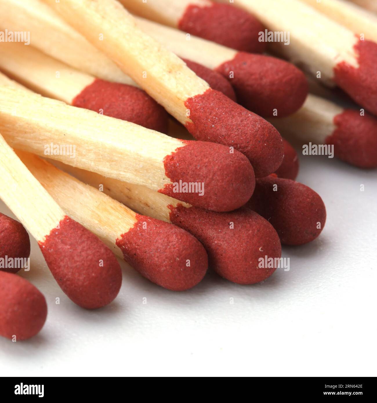 The matches isolated on white background Stock Photo - Alamy