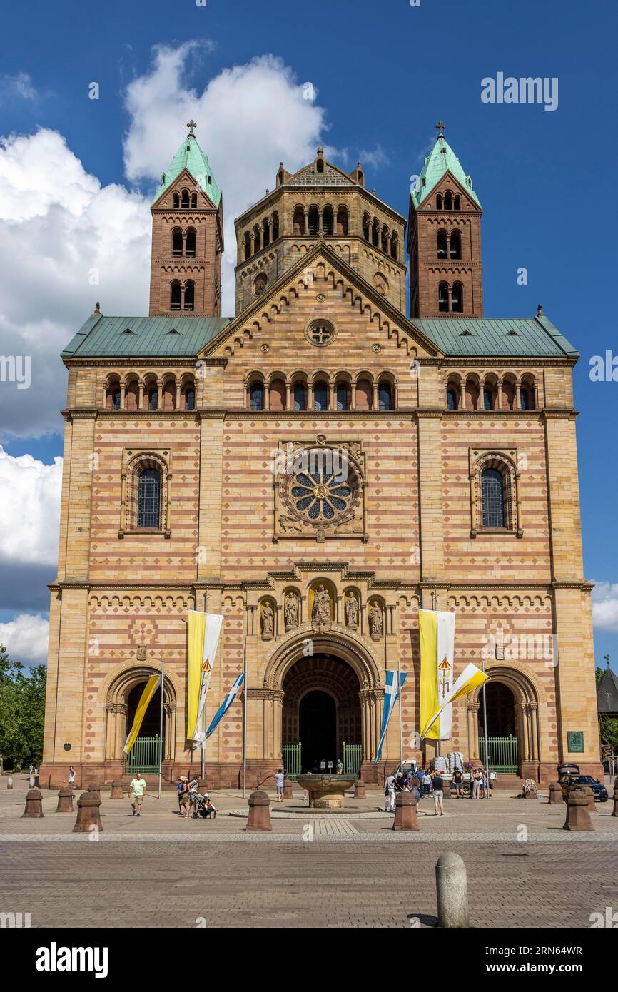 The Imperial Cathedral of Speyer, also known as Speyer Cathedral or the ...
