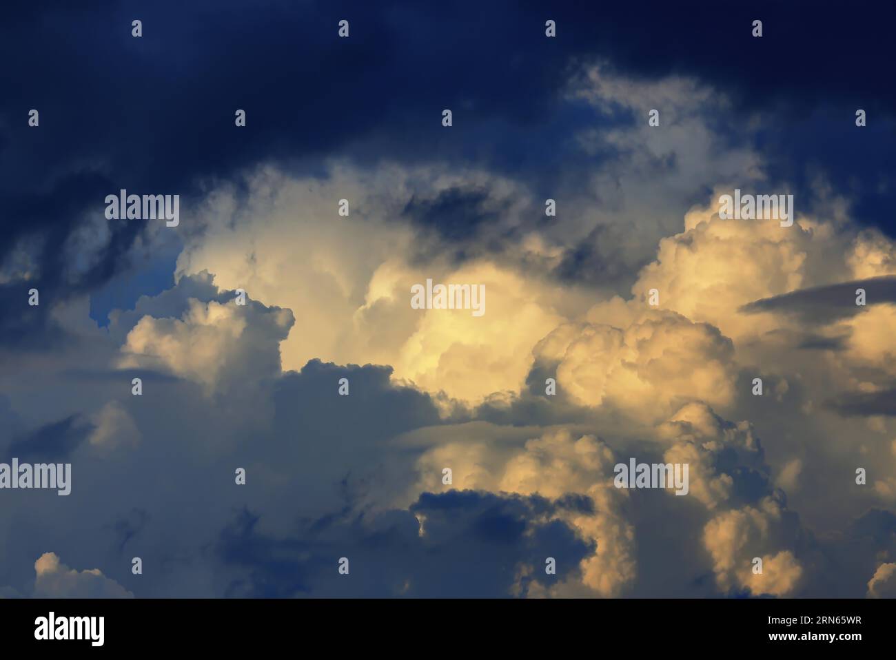 This cloud formation is a collection of (cumulus) clouds. The clouds in ...