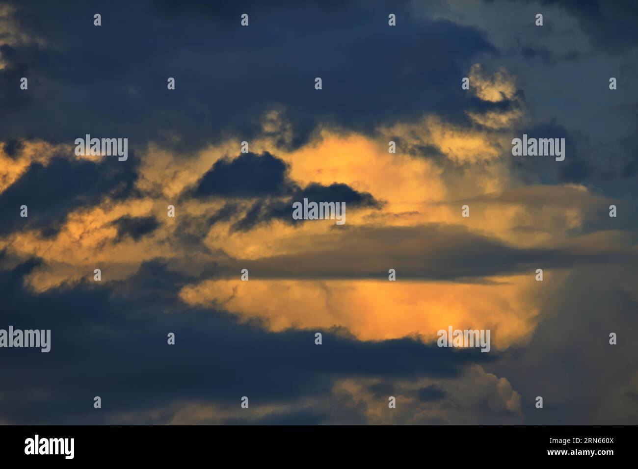 This cloud formation is a collection of (cumulus) clouds. The clouds in ...