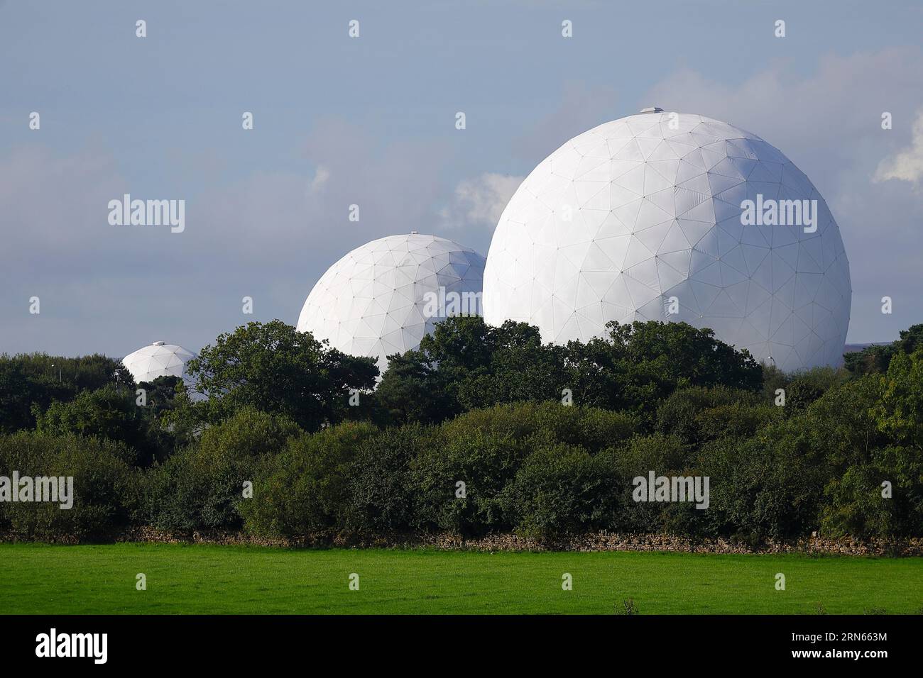 RAF Menwith Hill Listening Station near Harrogate, North Yorkshire ...