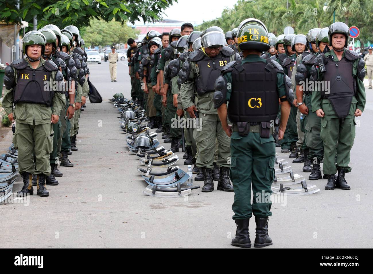 Cambodian national police hi-res stock photography and images - Alamy