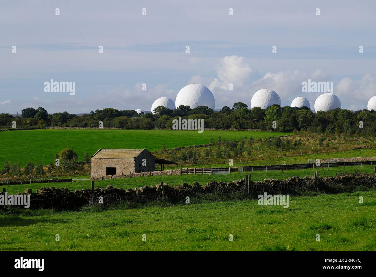 RAF Menwith Hill Listening Station near Harrogate, North Yorkshire ...