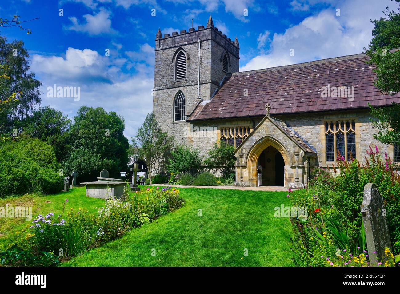 St Mary's Church, Kettlewell, Yorkshire Dales, UK Stock Photo - Alamy