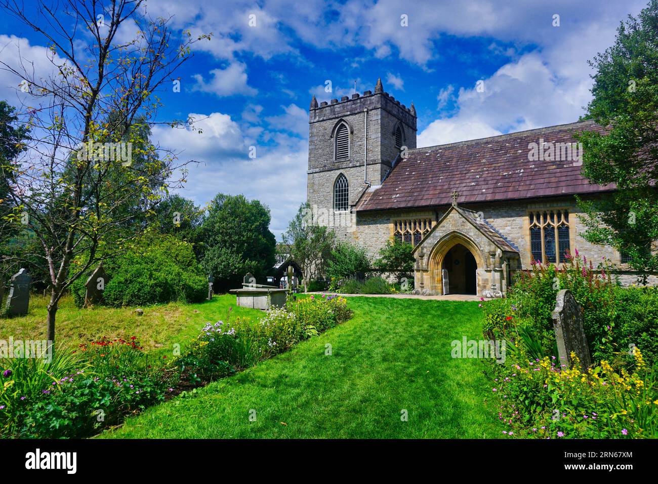 St Mary's Church, Kettlewell, Yorkshire Dales, UK Stock Photo - Alamy