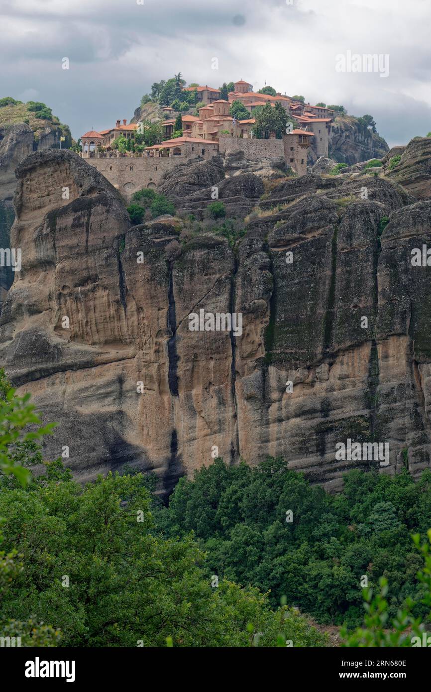 The Agion Panton Monastery, All Saints, also known as Varlaam Monastery ...