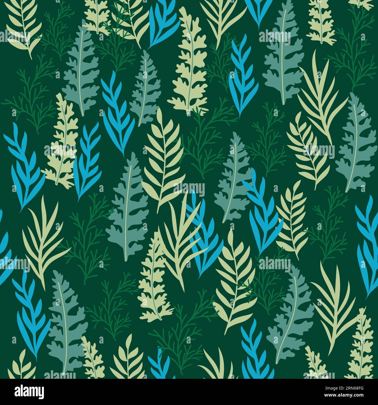 Flourish nature summer garden textured background. Floral seamless ...